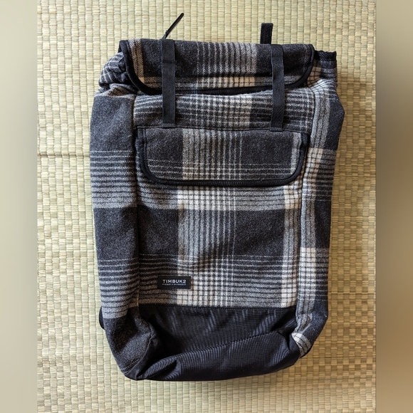 Timbuk2 | Bags | Rare Timbuk2 Wool Plaid Prospect Backpack Gray Black ...